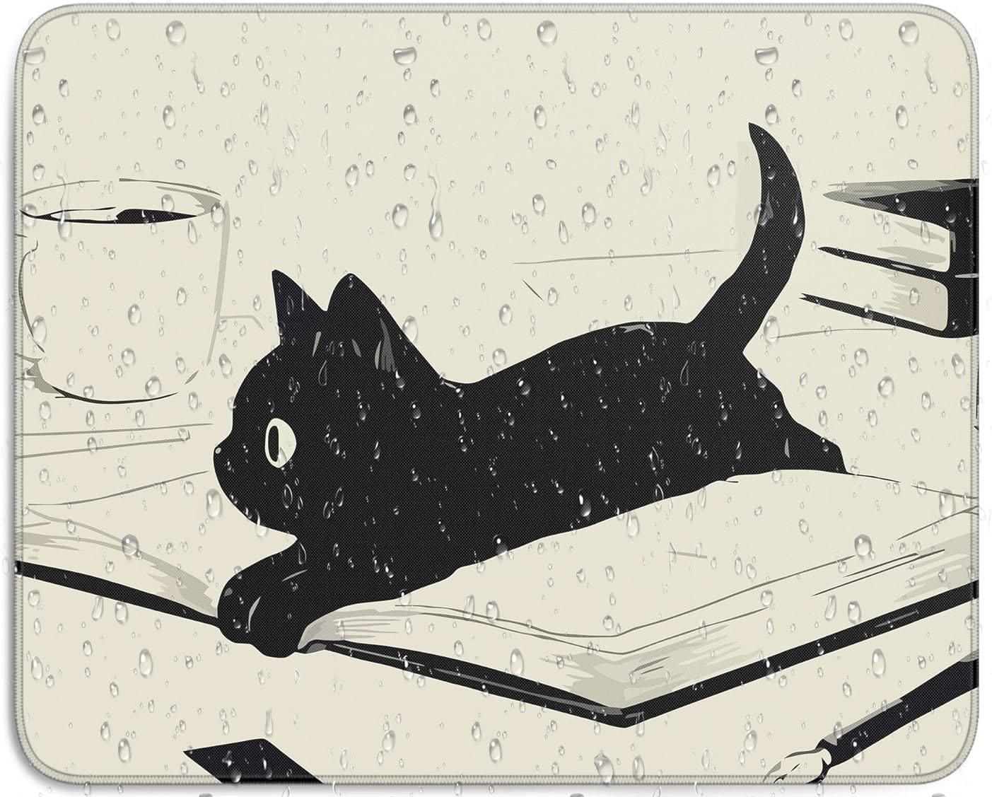 Black Cat Mouse Pad Deals