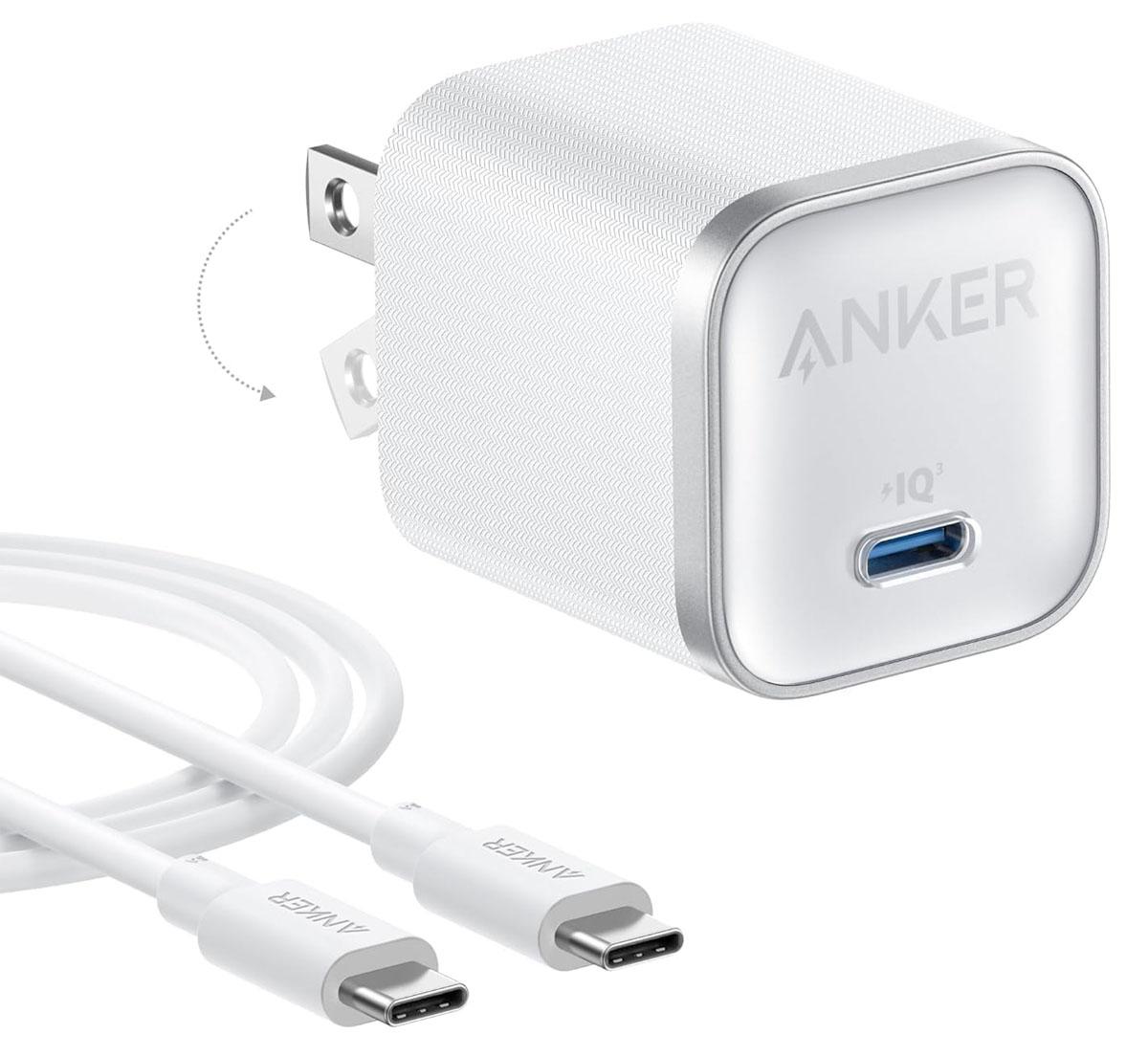 Anker Nano 45w Charger with USB-C Cable Deals