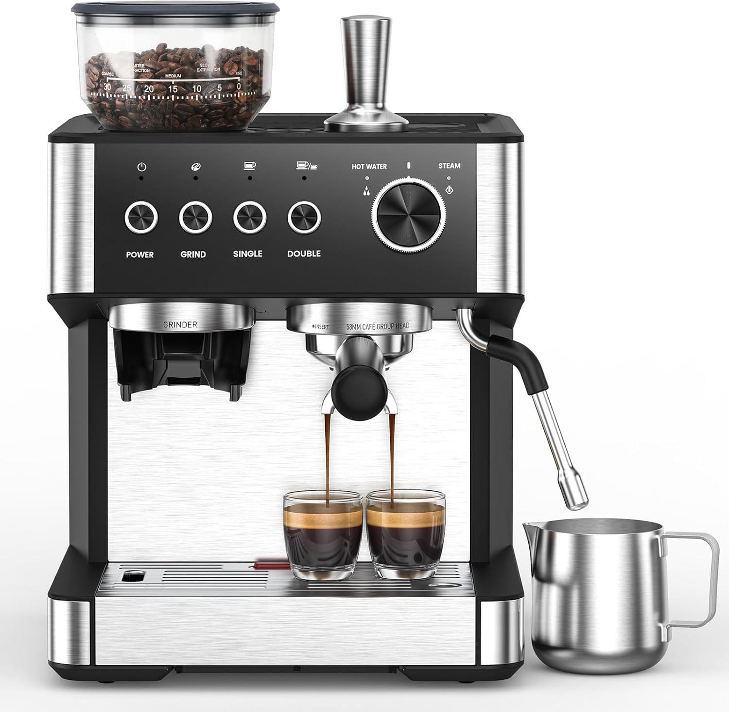 Electactic Coffee Grinder and Espresso Machine Deals