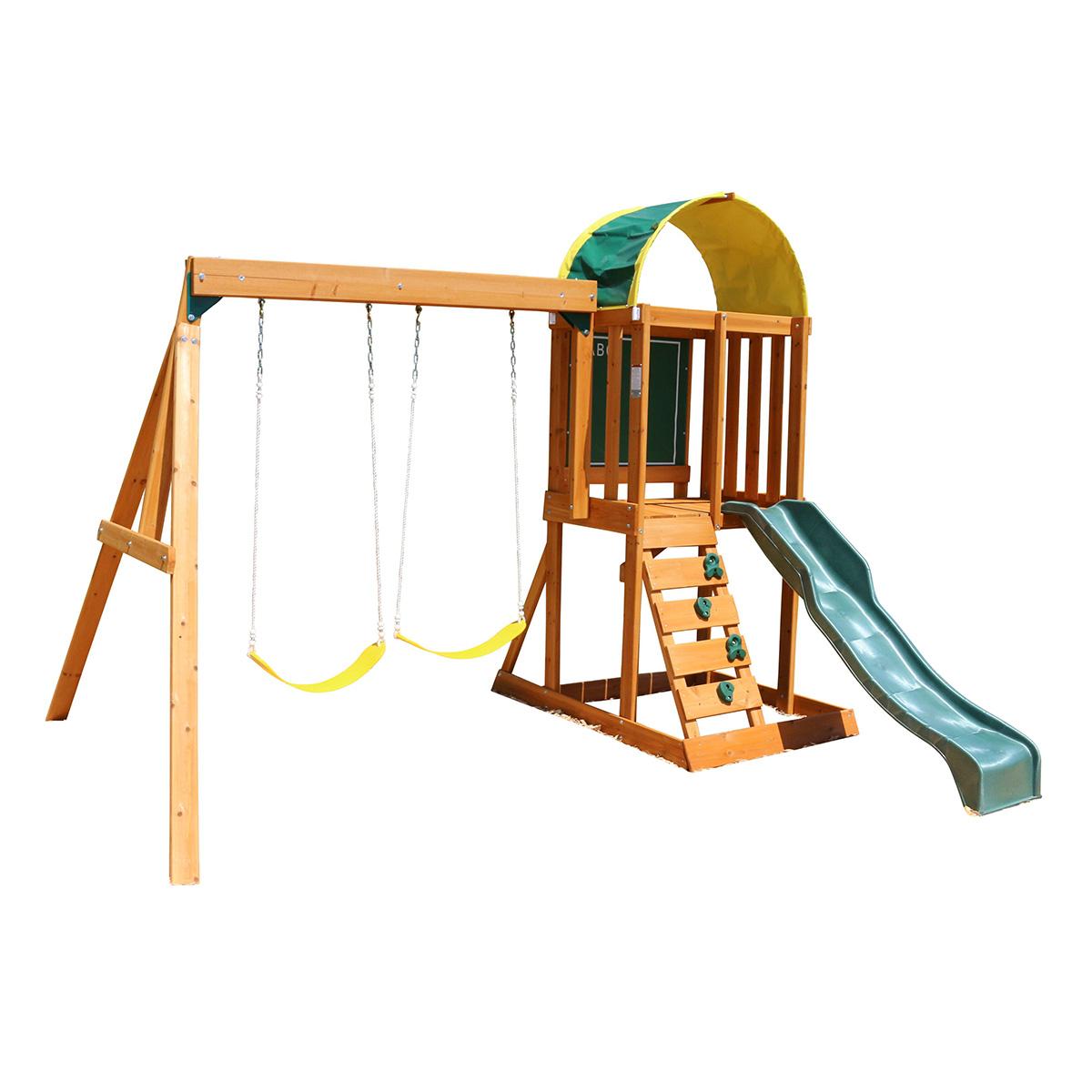 KidKraft Ainsley Wooden Swing Set Playset Deals KidKraft Ainsley Wooden Swing Set Playset Deals